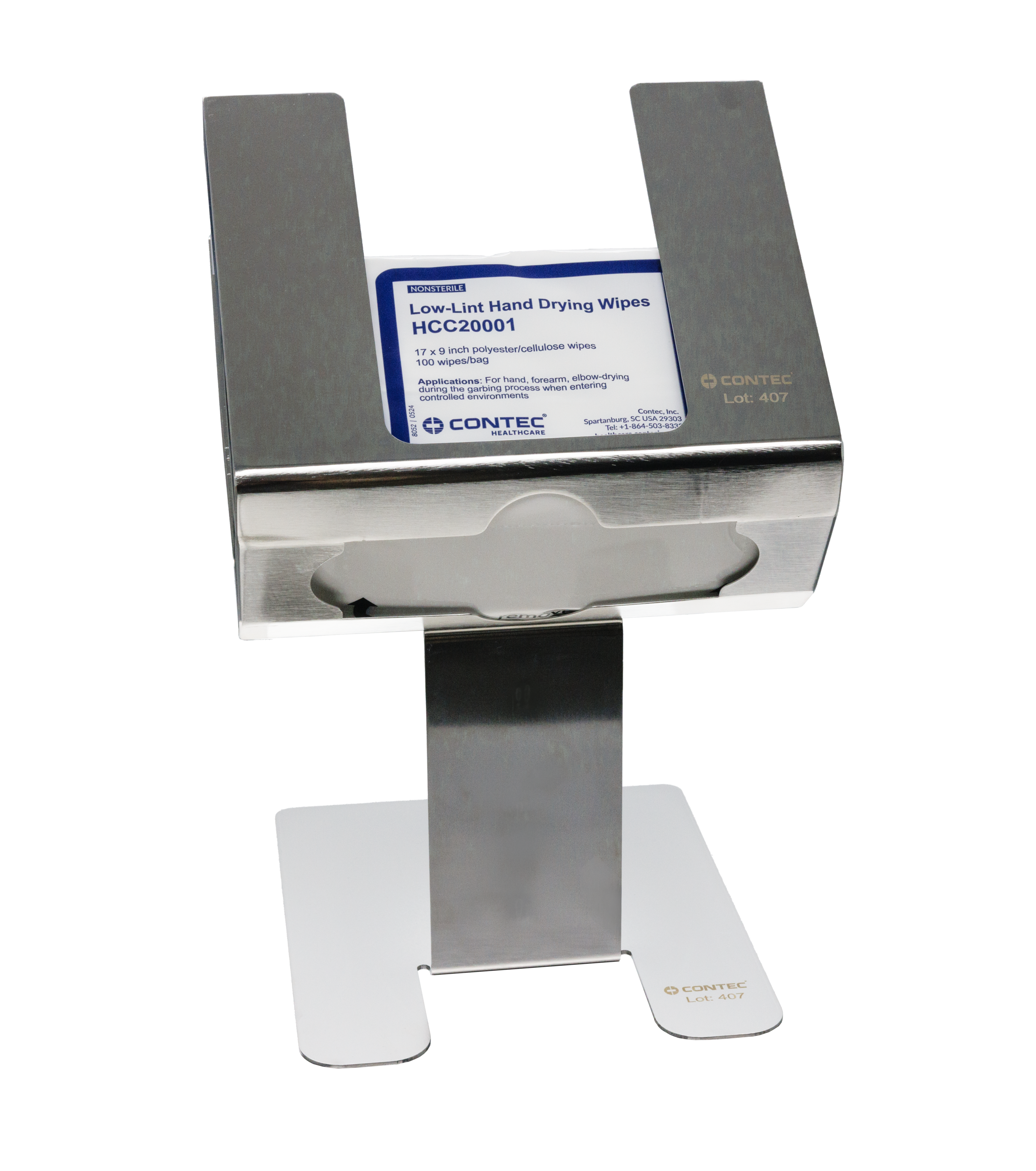 Contec Healthcare Low-Lint Hand Drying Wipes