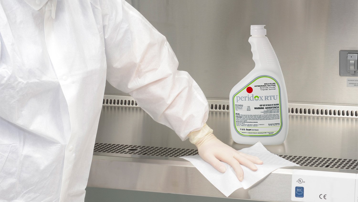 PeridoxRTU® Sporicide, Disinfectant and Cleaner | Contec Healthcare