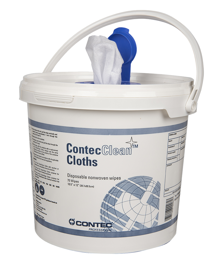 ContecClean® Cloths | Durable, Single-Use Wipes | For Common Cleaners ...