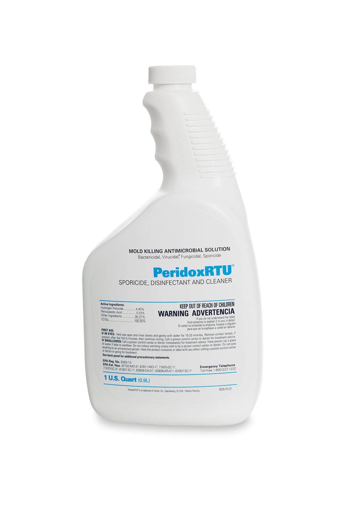 PeridoxRTU® Sporicide, Disinfectant and Cleaner | Contec Cleanroom
