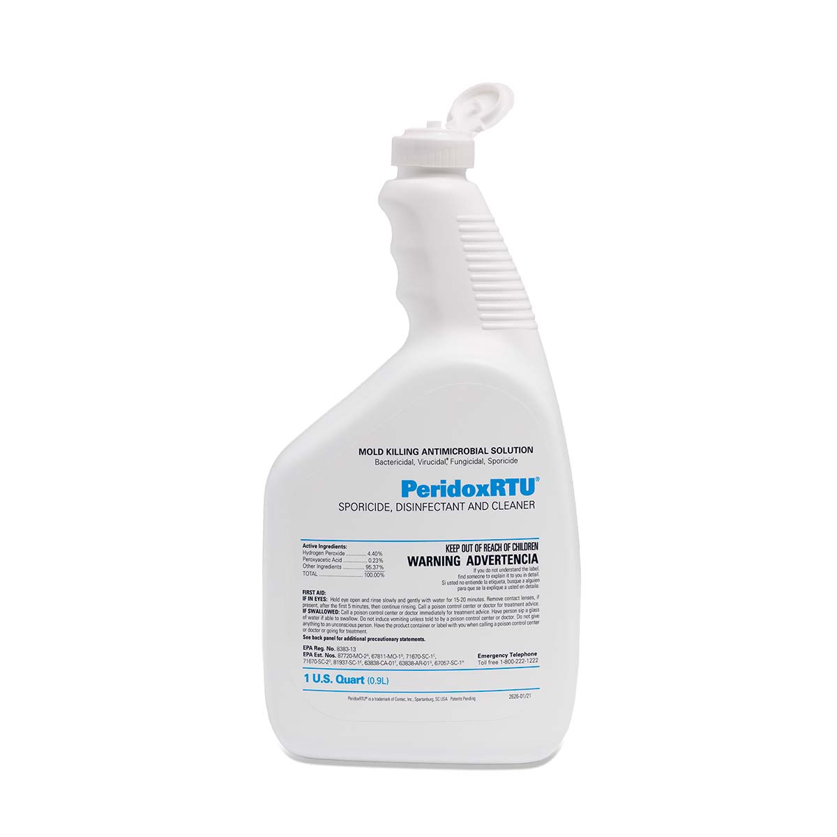 PeridoxRTU® Sporicidal Disinfectant and Cleaner