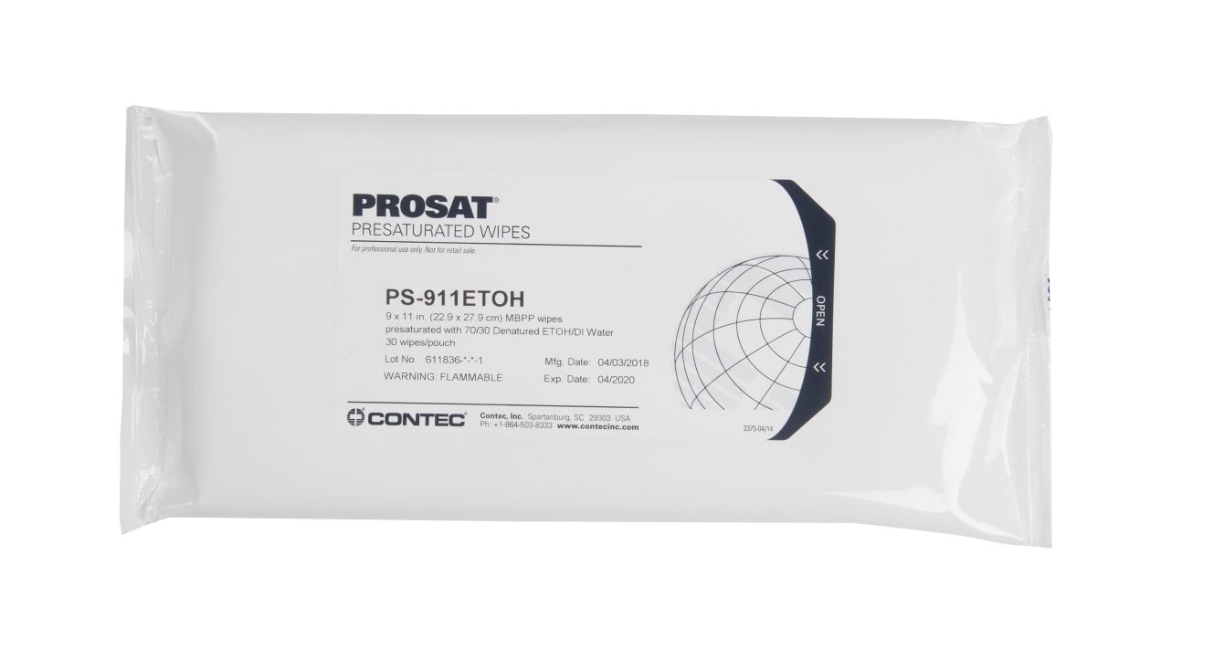 PROSAT® Meltblown Polypropylene Wipes (PS-911ETOH)