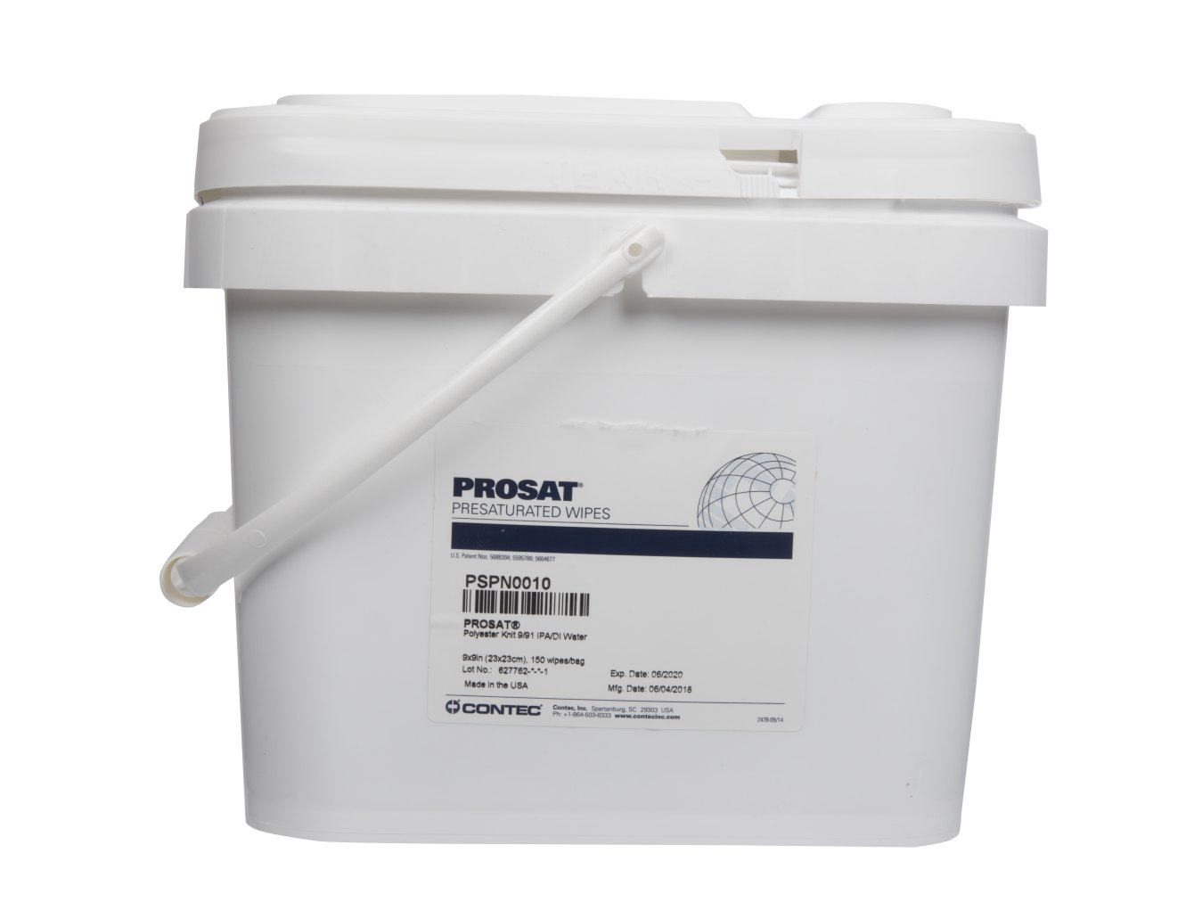 PROSAT® Polynit Heatseal Wipes 9% IPA and 91% DI water