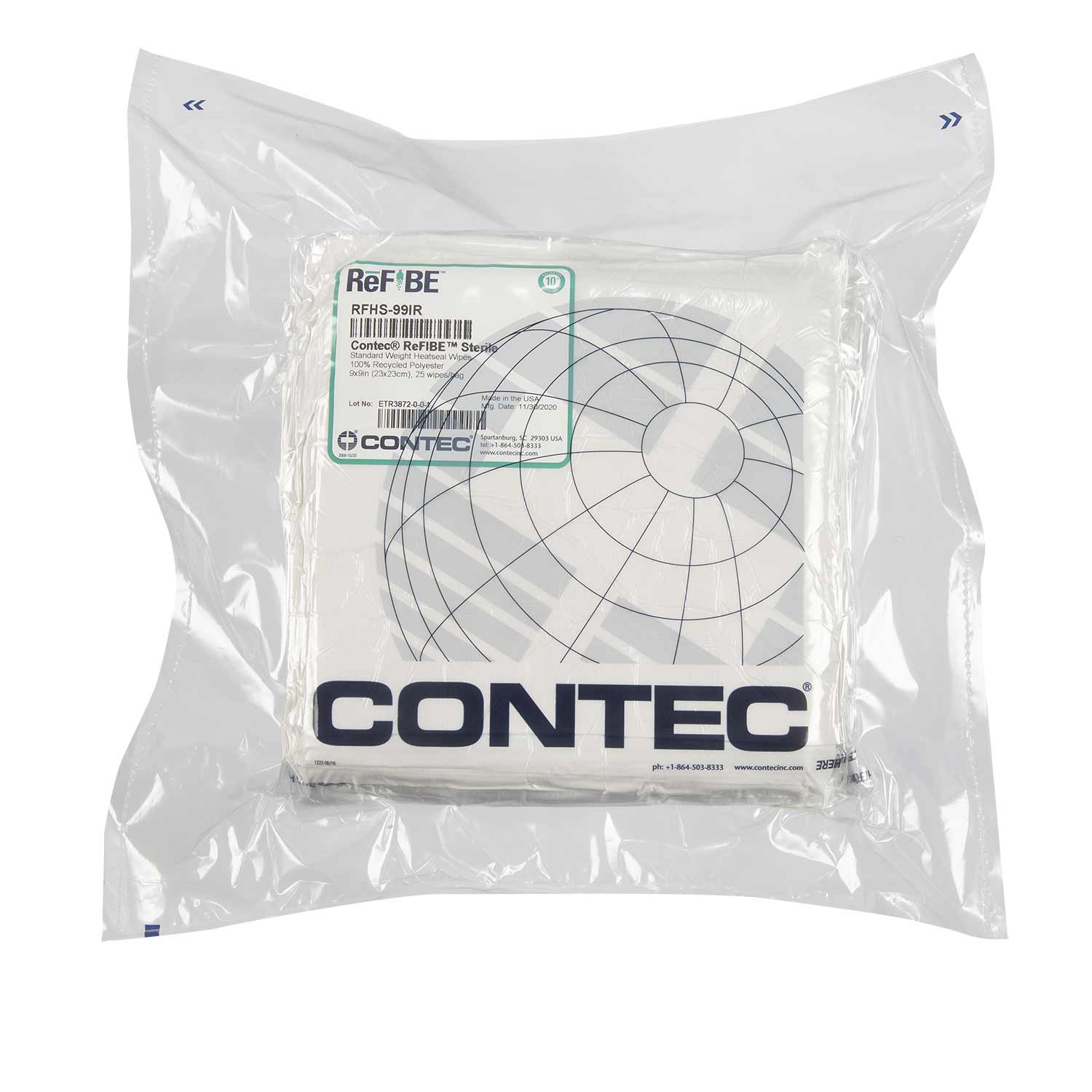Contec® ReFIBE™ Wipes