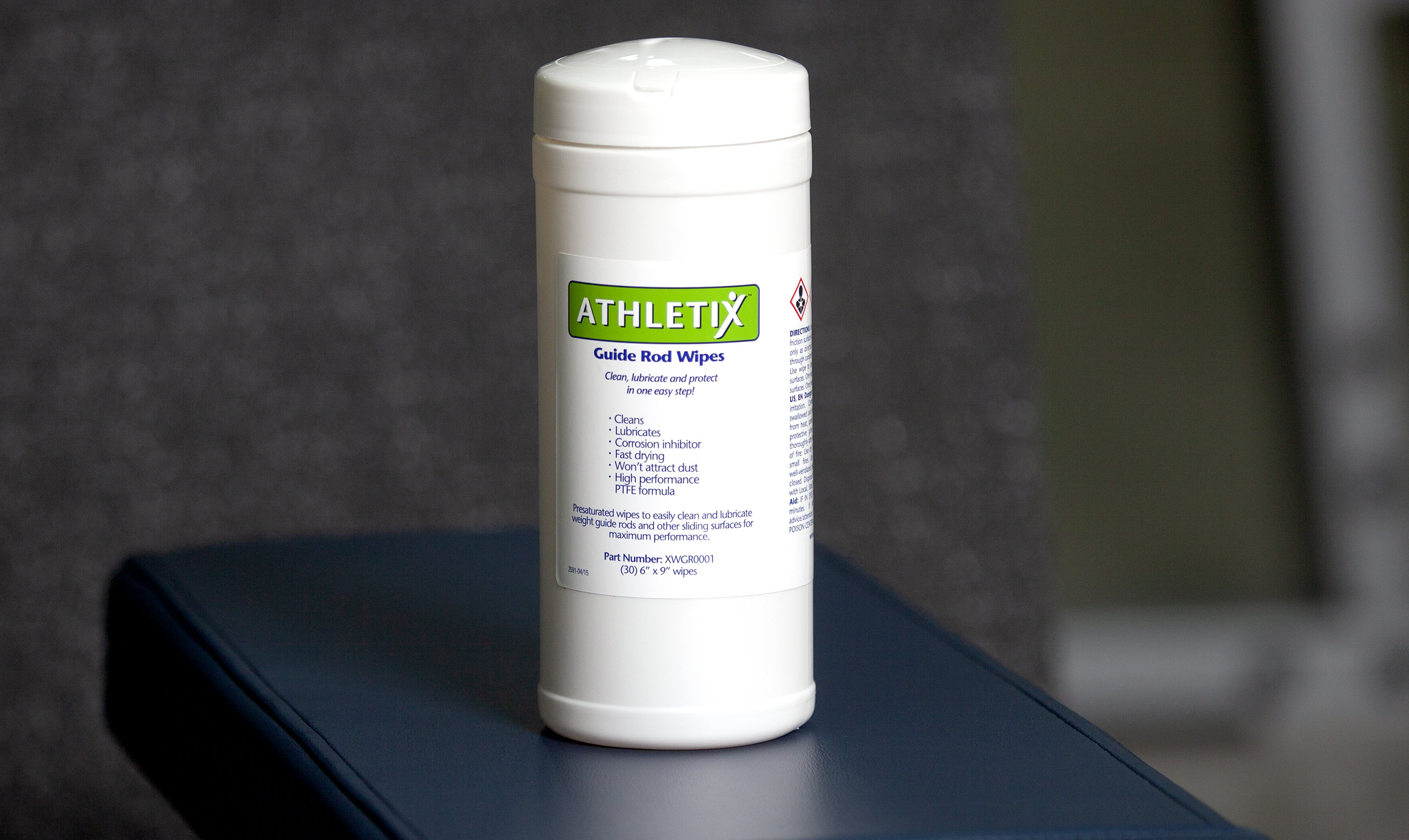Athletix™ Guide Rod Wipes | For gym equipment | Contec Pro