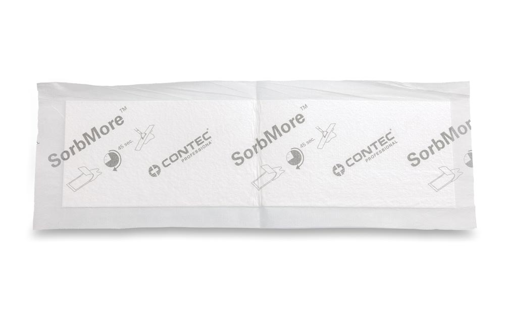 SorbMore® Absorbent Pad | Faster spill cleaning | Contec Pro